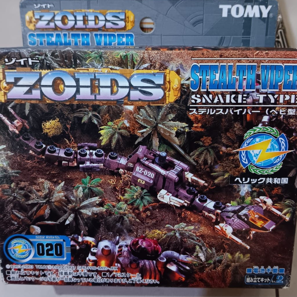 Jual ZOIDS - Takara Tomy STEALTH VIPER Side Of Republic Snake Type 020 ...