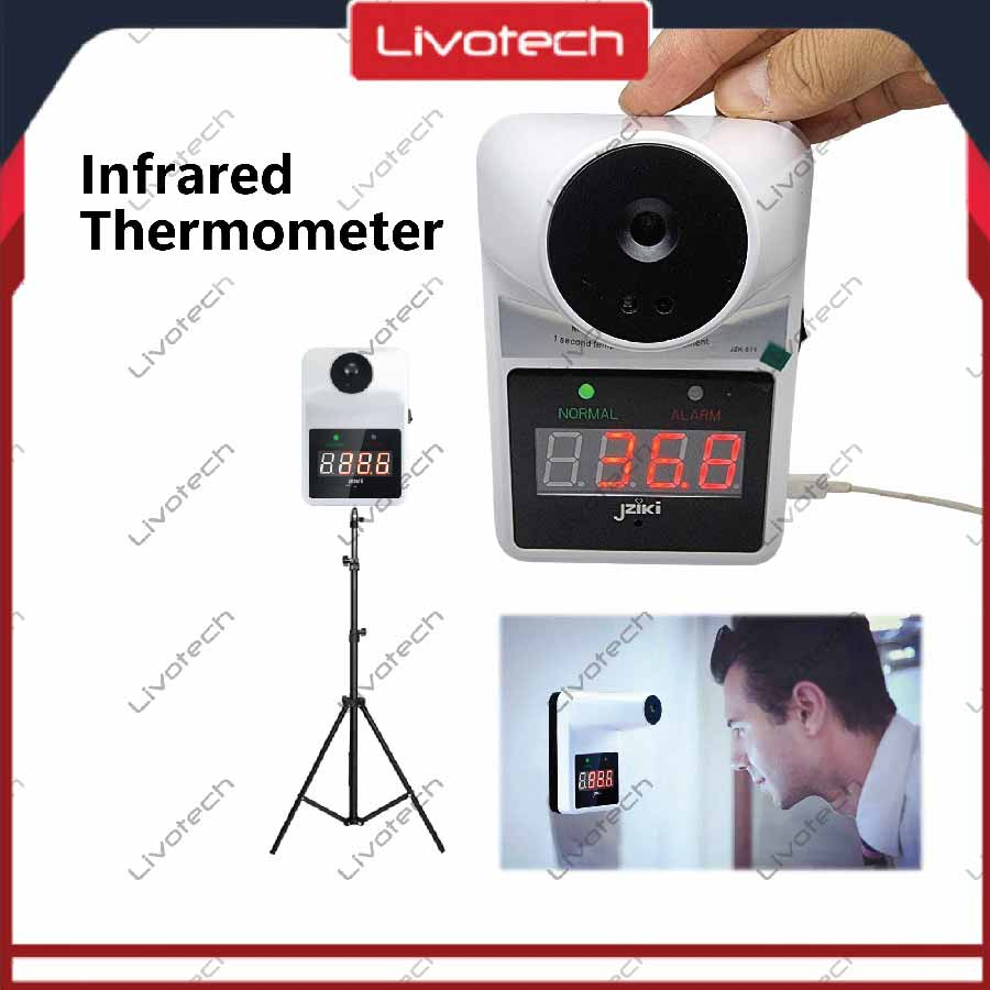 Jual Infrared Thermometer JZK-611 Termometer Dinding Otomatis Wall ...