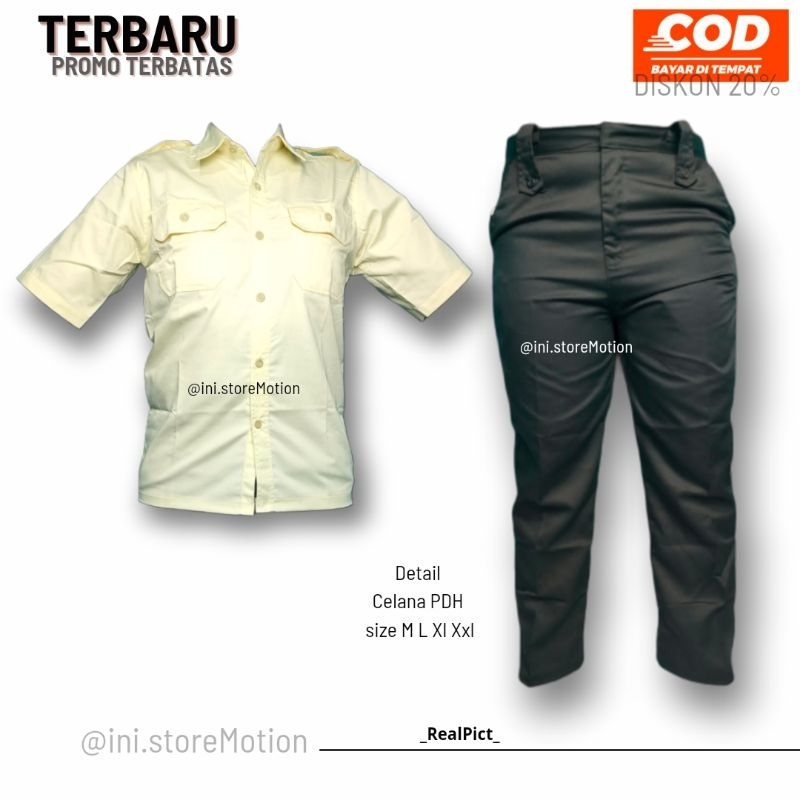 Jual Baju seragam satpam security cream terbaru seragam PDH Satpam | Shopee Indonesia