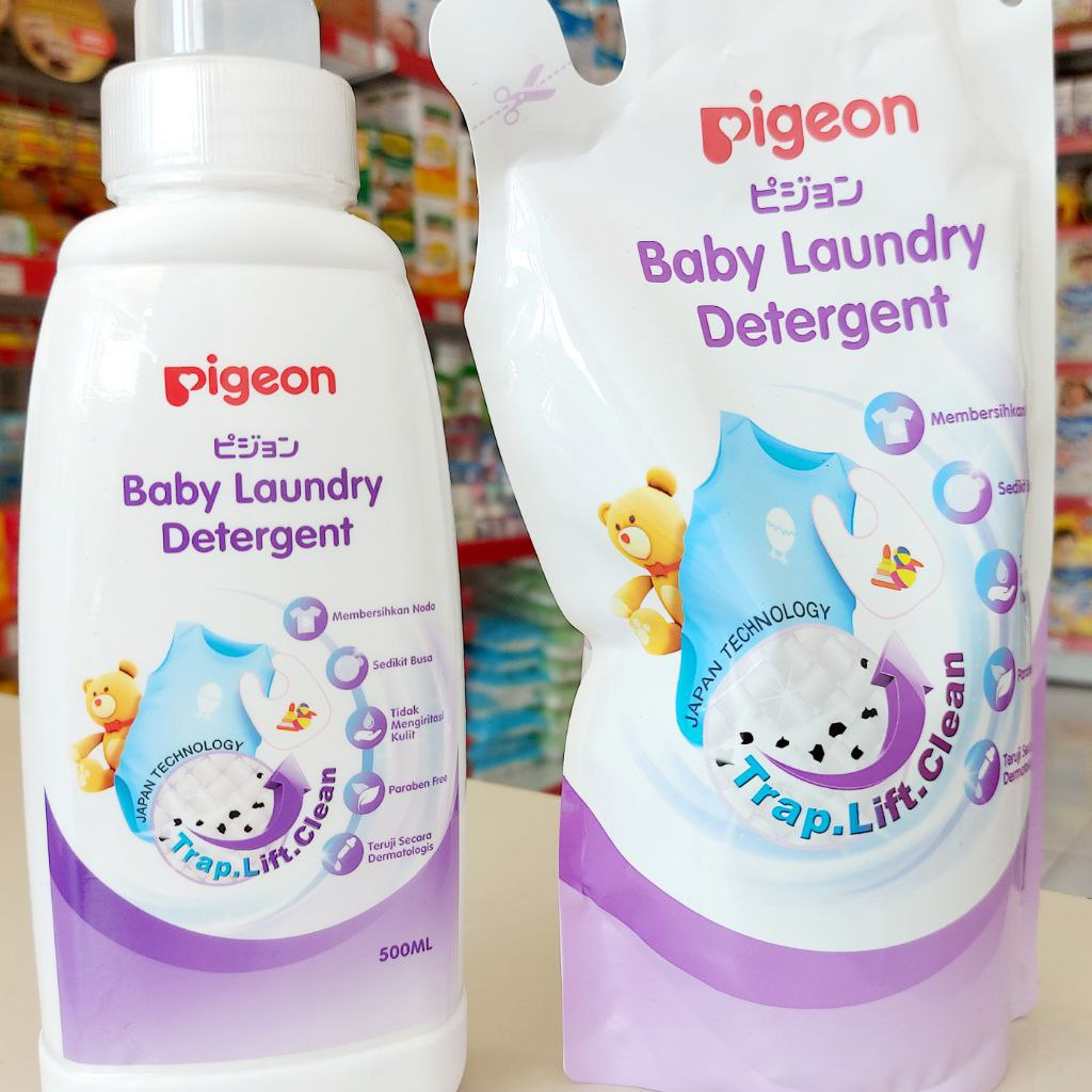 Jual Pigeon Liquid Laundry Detergent 500ml Bottle & 450ml ,sabun cuci ...