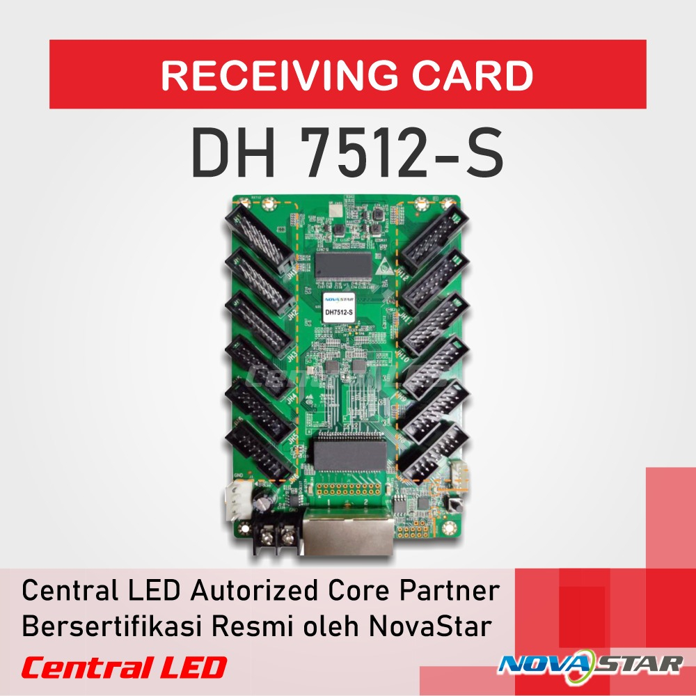 Jual RECEIVING CARD/RC NOVASTAR DH7512-S | Shopee Indonesia