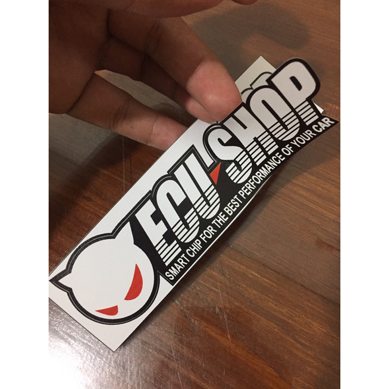 Jual ECU SHOP stiker mobil printcut | Shopee Indonesia