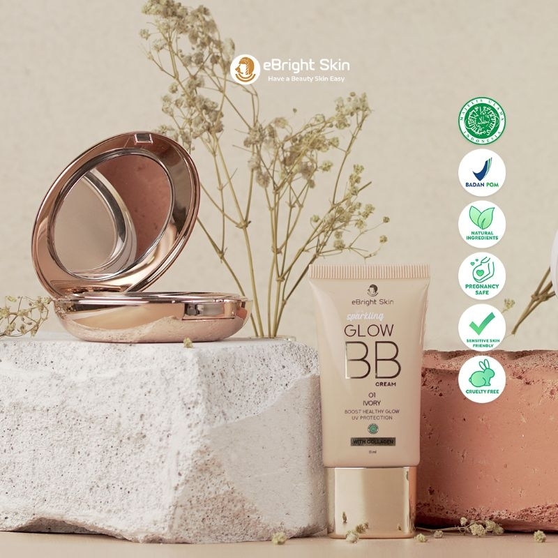 Jual Natural Make Up Look Bundle (BB Cream+Compact Powder) | Shopee ...