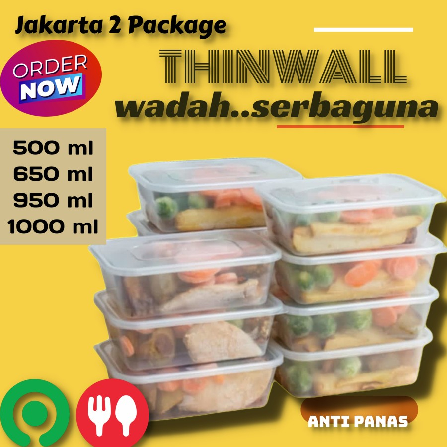 Jual THINWALL 500ML 650ML 750ML 1000ML - 1000 ML | Shopee Indonesia
