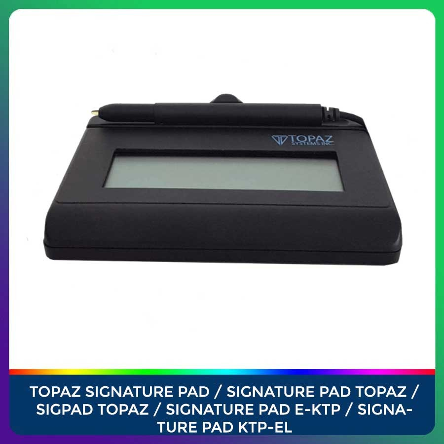 Jual TOPAZ SIGNATURE PAD / SIGNATURE PAD E-KTP / SIGNATURE PAD KTP-EL BEKAS | Shopee Indonesia