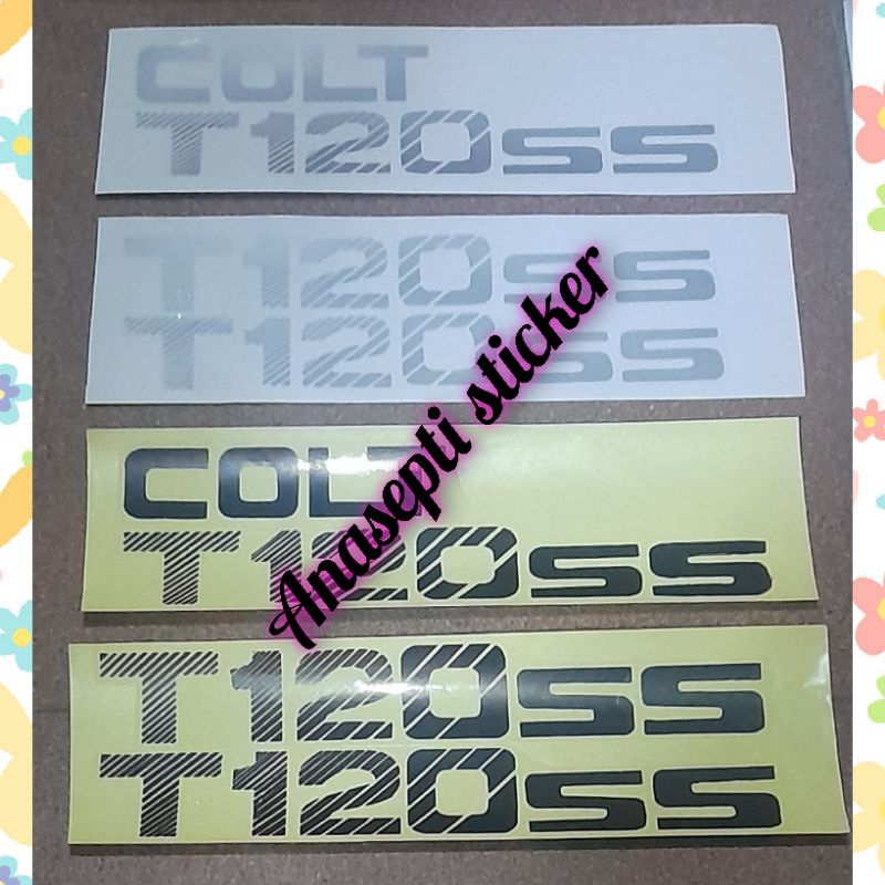Jual Stiker Colt T 120 ss untuk mobil Mitsubishi 1 set | Shopee Indonesia