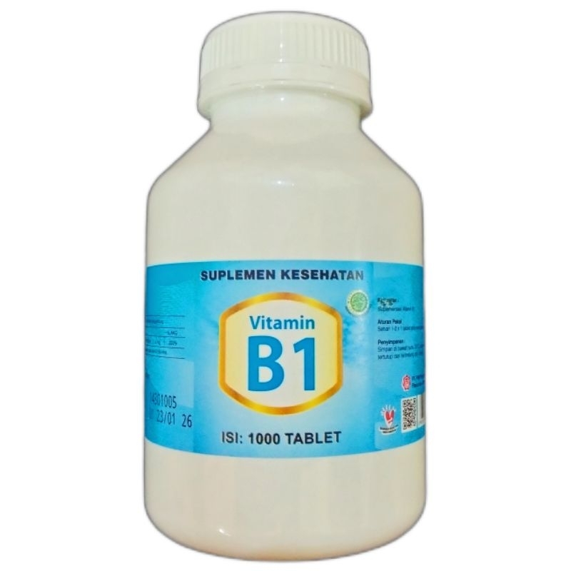 Jual VITAMIN B1 5mg (1000's /Botol) - PIM | Shopee Indonesia