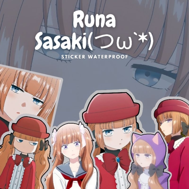 Jual STICKER ANIME RUNA SASAKI LOVING YAMADA AT LV 999 (WATERPROOF ...