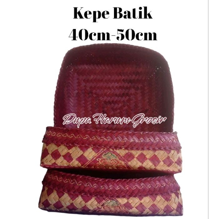 Jual Kepe Batik Ukuran 30cm, 40cm, 50cm | Shopee Indonesia