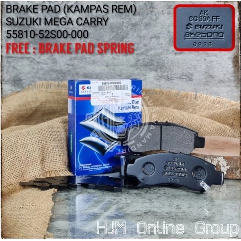 Jual BRAKE PAD - KAMPAS REM DEPAN NEW MEGA CARRY 2019-2022 | Shopee ...