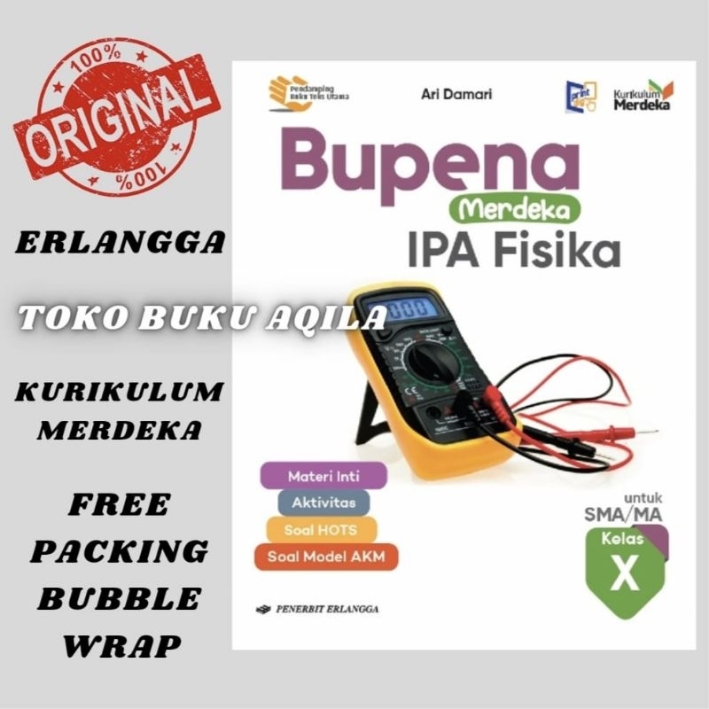 Jual Buku Bupena Merdeka IPA Fisika Kelas 1 / X 10 SMA Erlangga ... Jual Buku Bupena Merdeka IPA Fisika Kelas 1 / X 10 SMA Erlangga ...