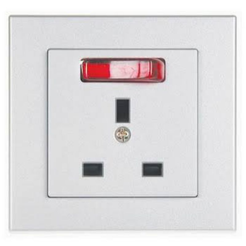 Jual Stop Kontak AC Broco Plano Series With Switch Indikator | Shopee ...