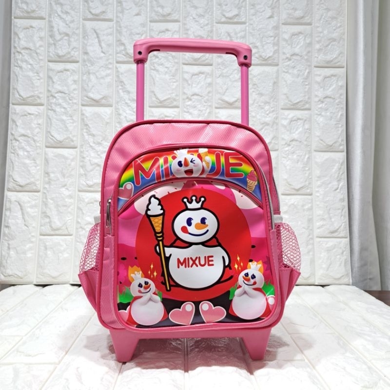 Jual TAS DORONG TROLLEY ANAK PAUD / PLAY GROUP PEREMPUAN GAMBAR ...