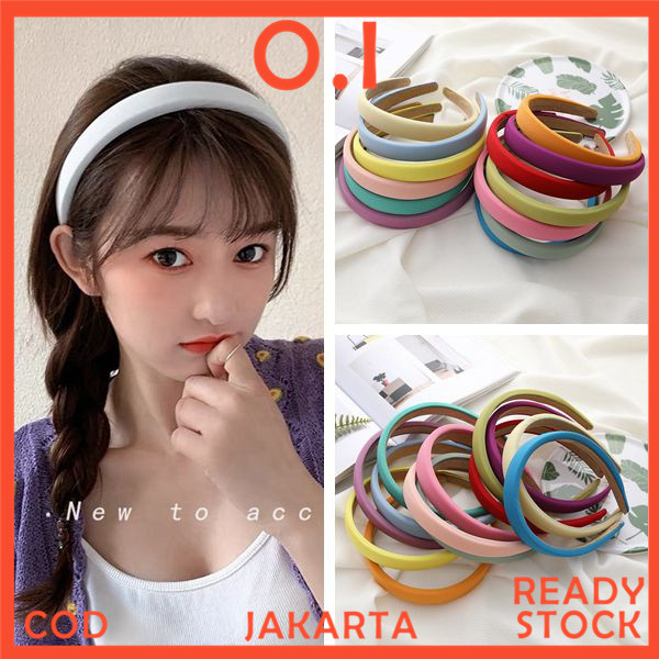 Jual Bando Sponge Kain Untuk Harian Fashion Gaya Korea | Shopee Indonesia