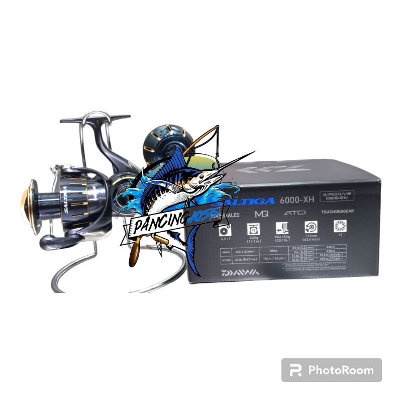 Jual REEL SPINNING DAIWA SALTIGA 6000XH NEW 2023 JAPAN LIMITED STOCK | Shopee Indonesia