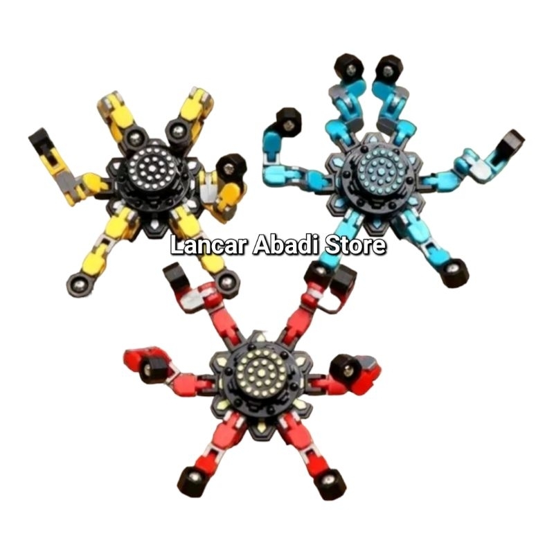 Jual Spiner robot 6 kaki fingertip mechanical gyroscope | Shopee Indonesia