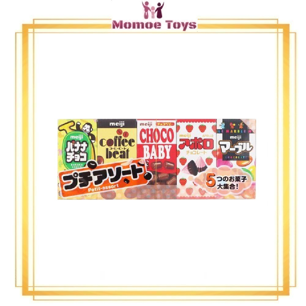 Jual Meiji Mini Chocolate Assortment 5 Rasa 50g - Chocolate Meiji ...