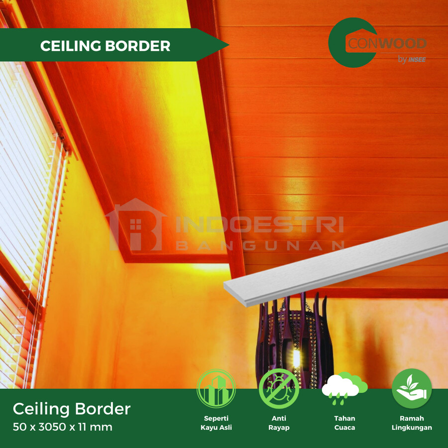 Jual Conwood Ceiling Border / Conwood Decorative Ceiling (50 x 3050 x ...