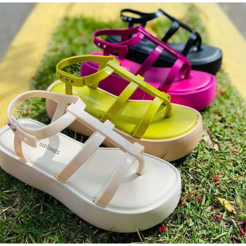 Jual Melissa sendal wanita platform new colour | Shopee Indonesia