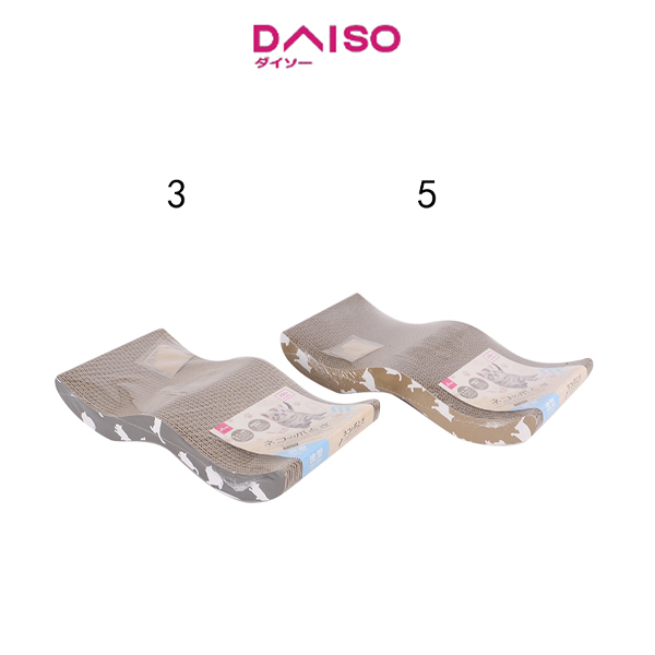 Jual Daiso Cat Scratching Post -Wave Shape- | Shopee Indonesia