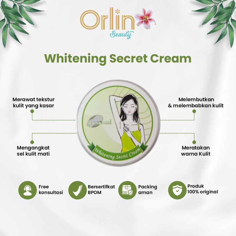 Jual whitening secret cream | Shopee Indonesia