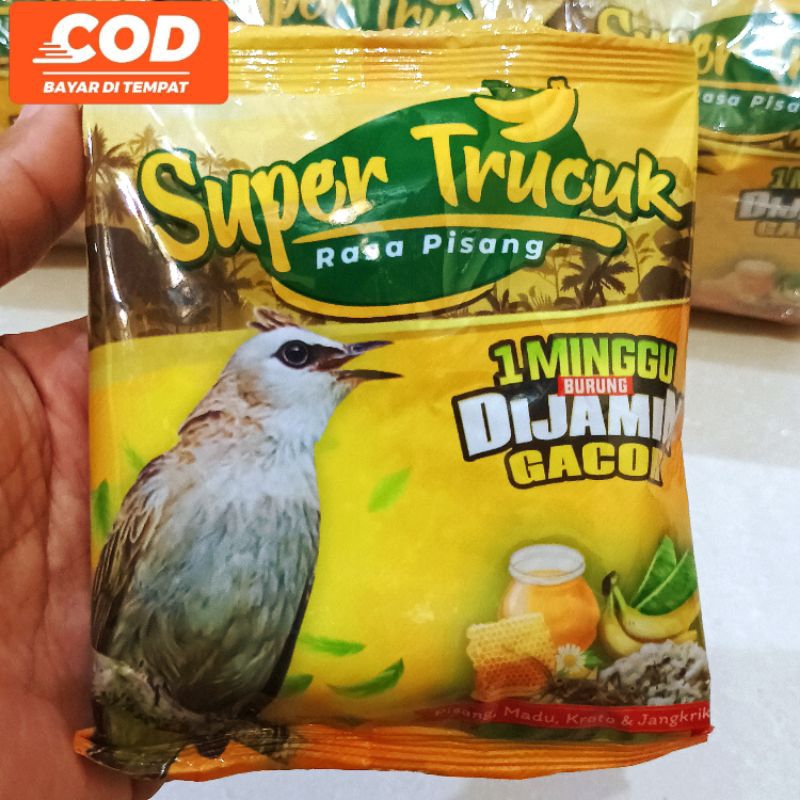 Jual Pakan Super Trucuk Rasa Pisang Sempati Voer Pur Pellet Rasa Pisang ...