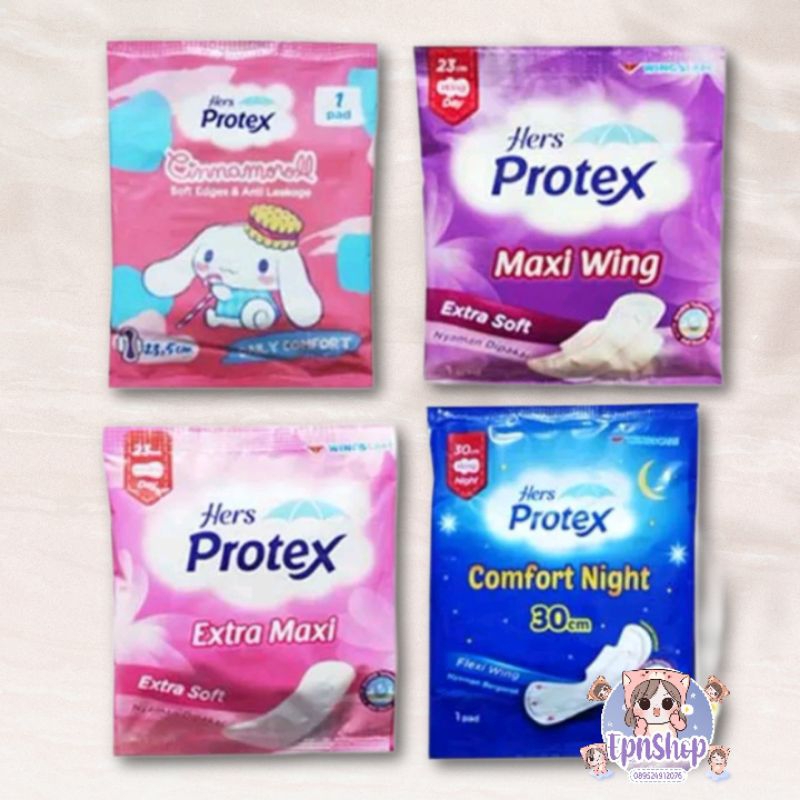 Jual PROTEX PEMBALUT SACHET BPOM / PEMBALUT HERS PROTECT DAILY COMFORT ...