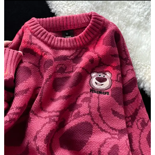 Jual Sweater Toy Story --- Lotso Sweater (Ada Variasi Ready) | Shopee ...