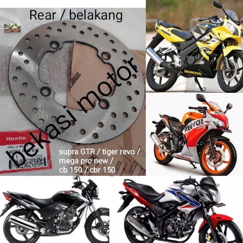 Jual disk cakram belakang honda CBR 150 CB 150 facelift led cbr 150R ...