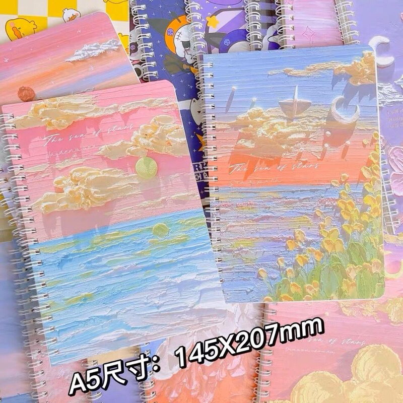 Jual #6 READY STOCK BISA COD - NOTEBOOK A5 BESAR BUKU CATATAN MINI A7 ...