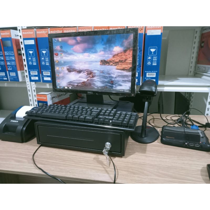 Jual Komputer kasir lengkap terbaik mini PC siap pakai hemat listrik ll ...