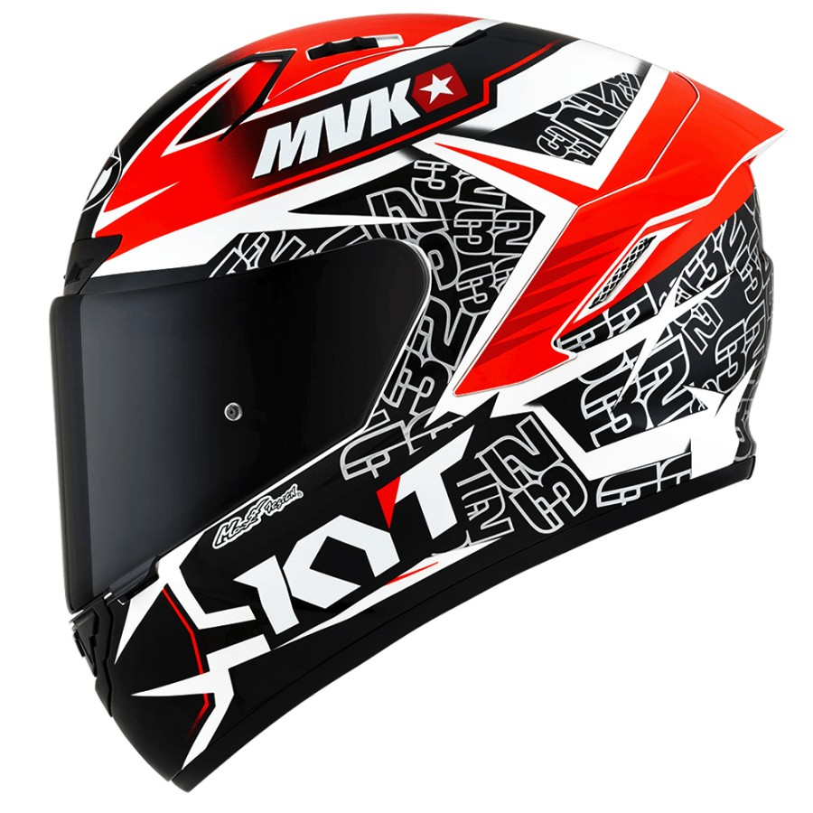 Jual HELM KYT NX RACE REPLICA ISAAC VINALES (VISOR CLEAR) - RED ...