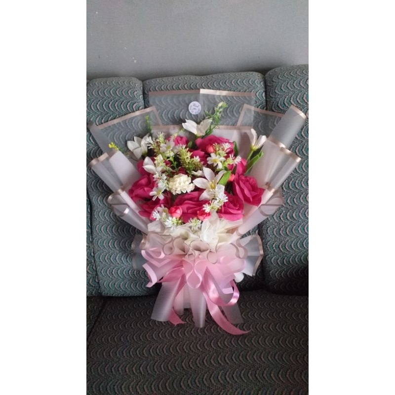 Jual [CANTIK + ELEGAN] PREMIUM BOUQUET | BUKET BUNGA JUMBO | buket ...
