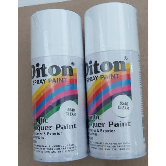 Jual Diton Clear 8540 Cat Semprot Diton 150cc Spray Pilok Vernis Kilap Glossy Pylok Clear Gloss ...