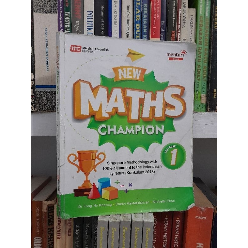Jual NEW MATHS CHAMPION 1 (TEXT BOOK) | Shopee Indonesia