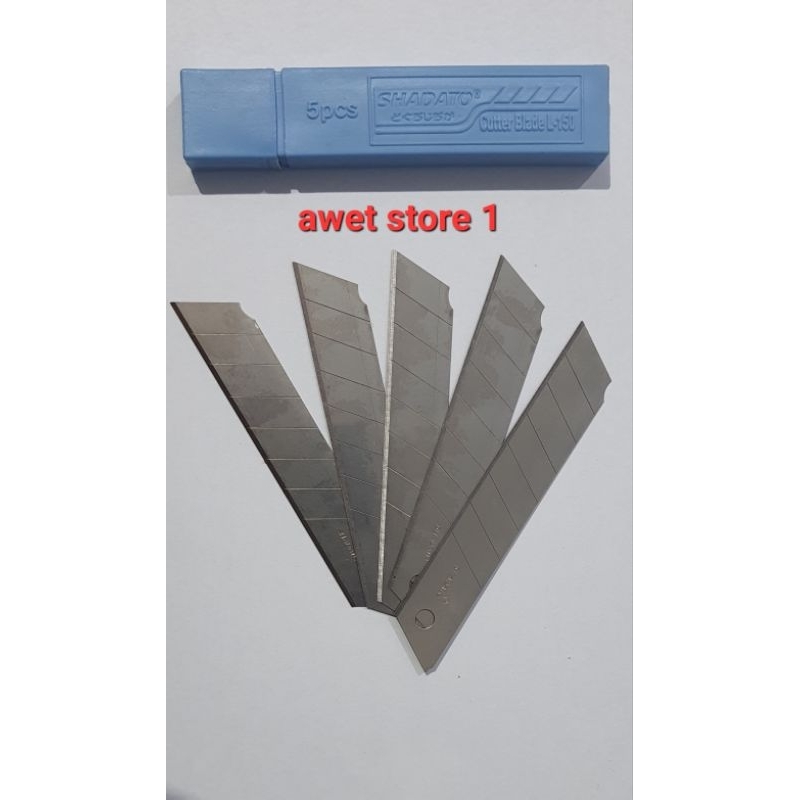 Jual Isi Cutter L150 Shadato (per Tube isi 5 pc) | Shopee Indonesia