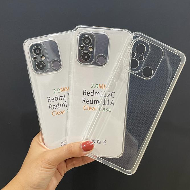 Jual CASE REDMI 12C - TPU HD 2MM XIAOMI REDMI 14C REDMI 13 4G REDMI 13C REDMI 12 4G REDMI 12 5G ...