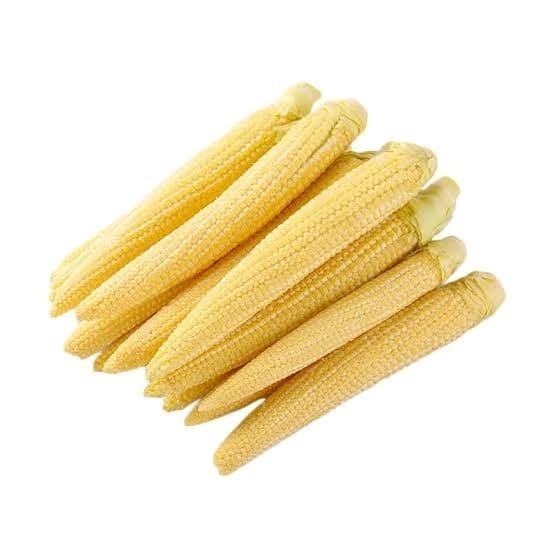 Jual Jagung Muda Baby Corn Jagung Semi 250 gr Jagung Kecil Capcay 250gr ...