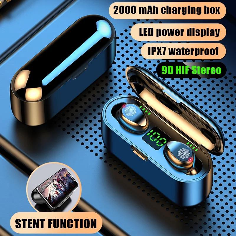 Jual F9 TWS Headset Gaming Dual Mode Bass Headset | Shopee Indonesia