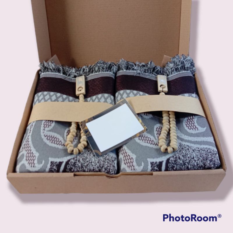Jual [ TERLARIS MURAH ] SAJADAH COUPLE GIFH BOX HADIAH KADO PERNIKAHAN ...