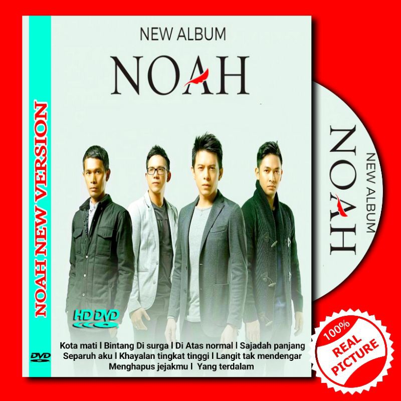 Jual ( VIDEOKLIP HD) KASET LAGU NOAH FULL ALBUM TERBARU- KASET LAGU ...
