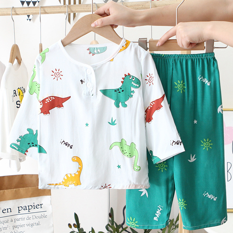 Jual FANCY Pakaian Rayon Bayi Anak Piyama Remaja Set celana Panjang ...