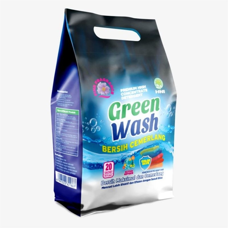 Jual DETERGENT GREEN WASH HNI HPAI | Shopee Indonesia