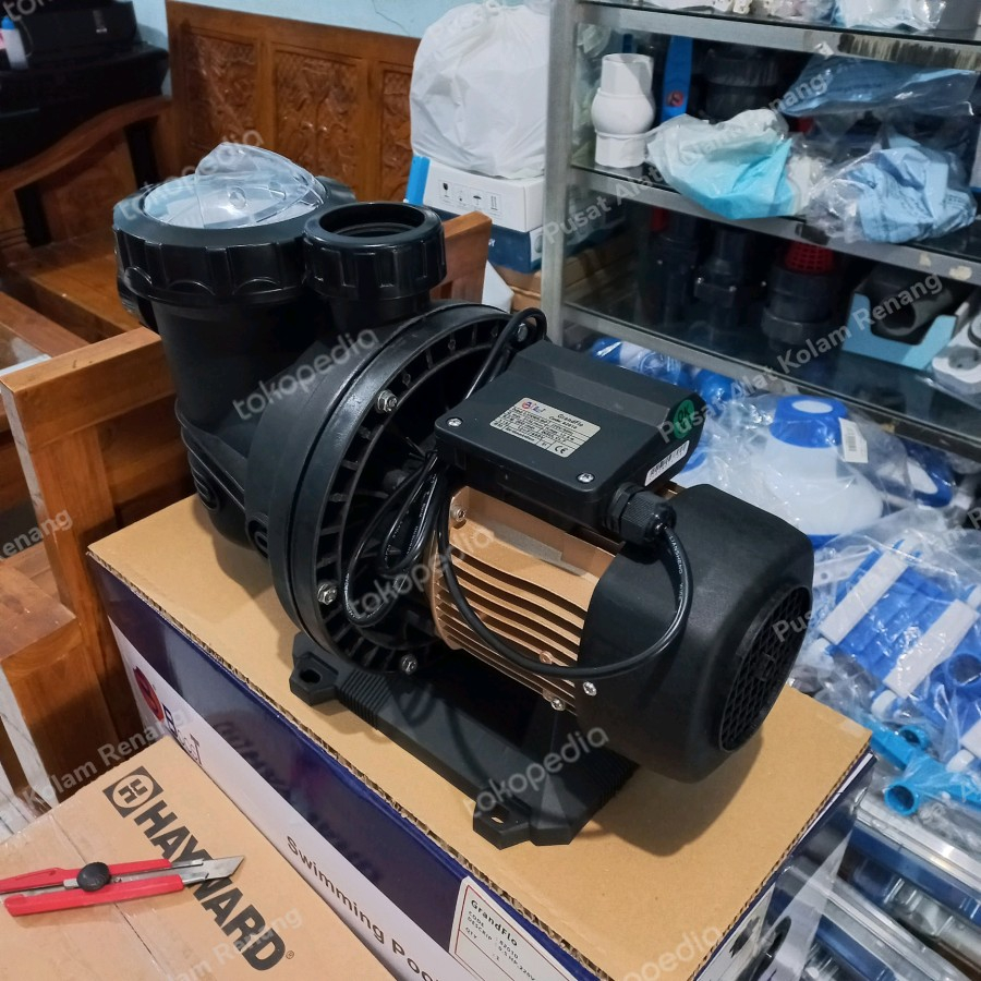 Jual Pompa Kolam Renang 1,5 HP Boost Tipe Grand Flo / Pompa Kolam ...