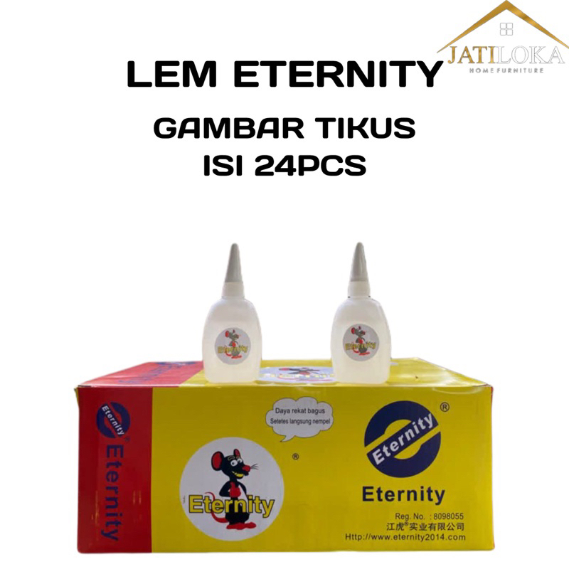 Jual 24PC PAS 1KG LEM ETERNITY JUMBO GAMBAR TIKUS | LEM KOREA | LEM ...