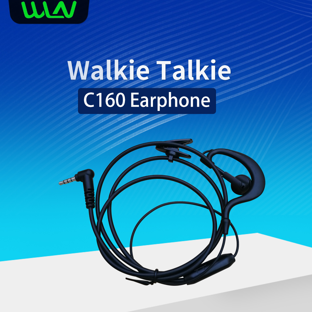 Jual EARPHONE WALKIE TALKIE WLN KD C160 HEADSET | Shopee Indonesia