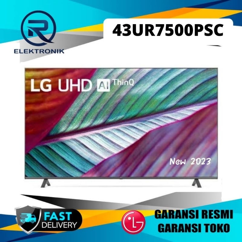 Jual SMART TV LG 43UR7500PSC 43 INCH 4K UHD DIGITAL TV NEW 2023 ...