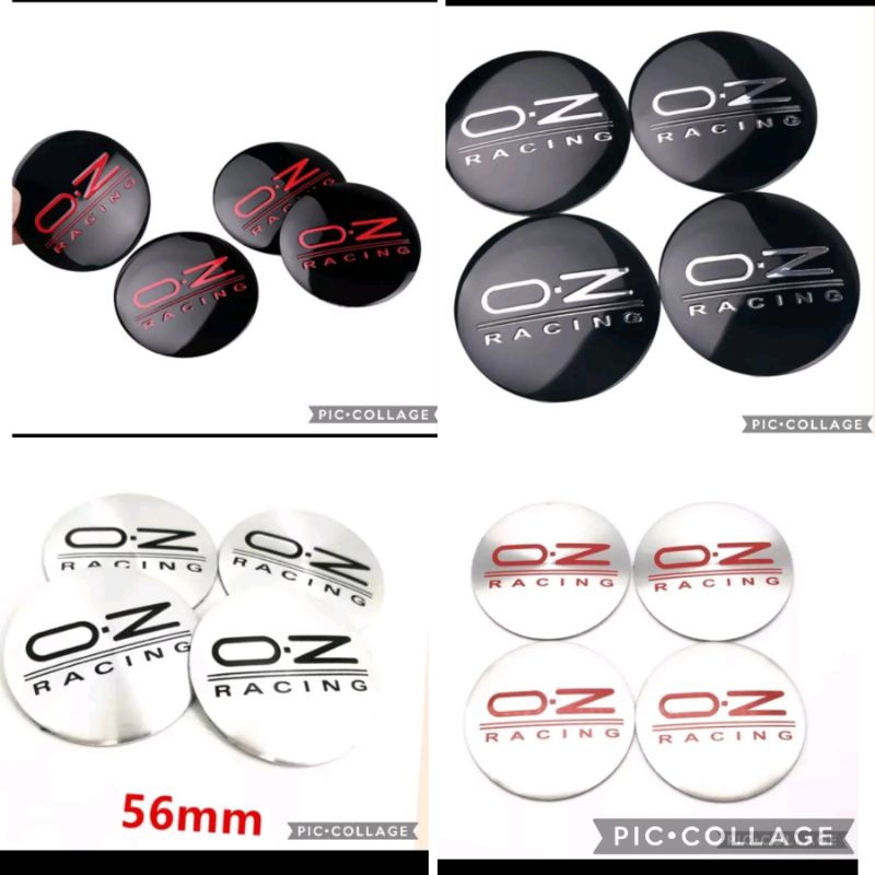 Jual sticker dop OZ racing isi 4 almunium stiker dop velg | Shopee ...