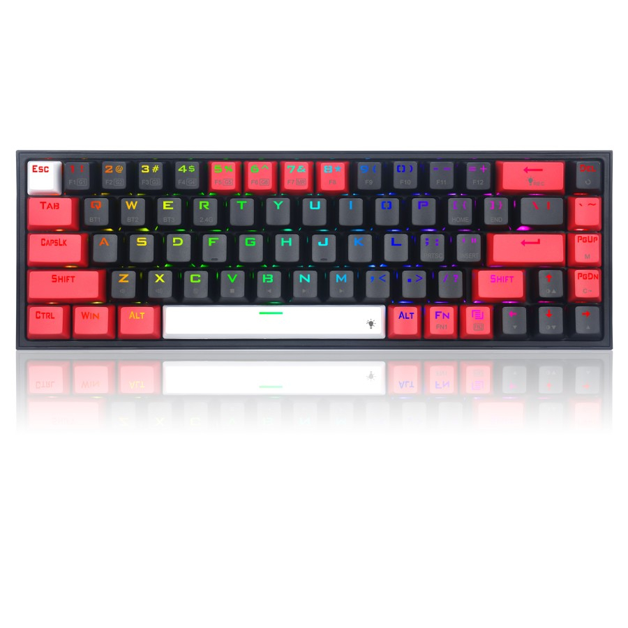 Jual Redragon Wireless Mech Gaming Keyboard 68 CASTOR PRO - K631RGB-PRO ...