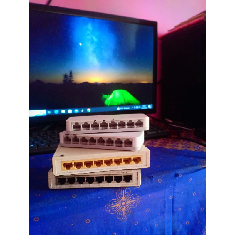 Jual Switch HUB murah masih layak pakai sesuai deskripsi | Shopee Indonesia